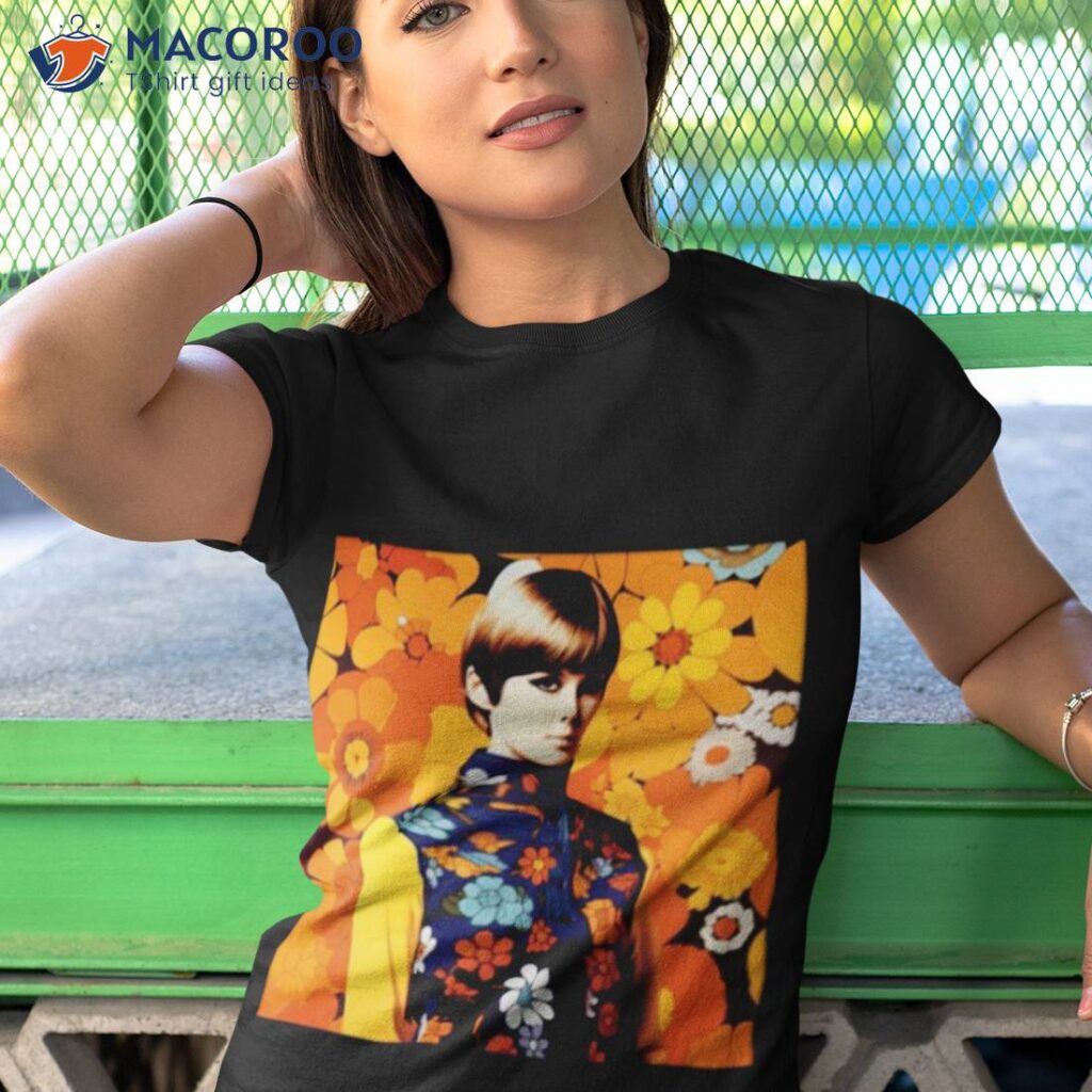 Floral Design Mary Quant Artwork Shirt