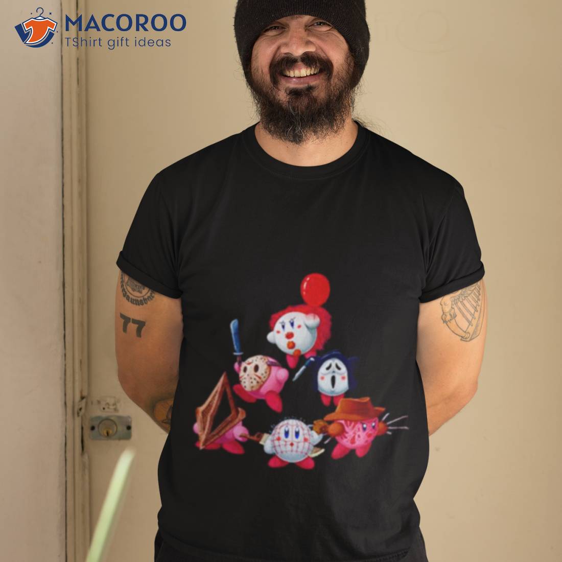 Kirby Horror Characters Movie Killers Shirt