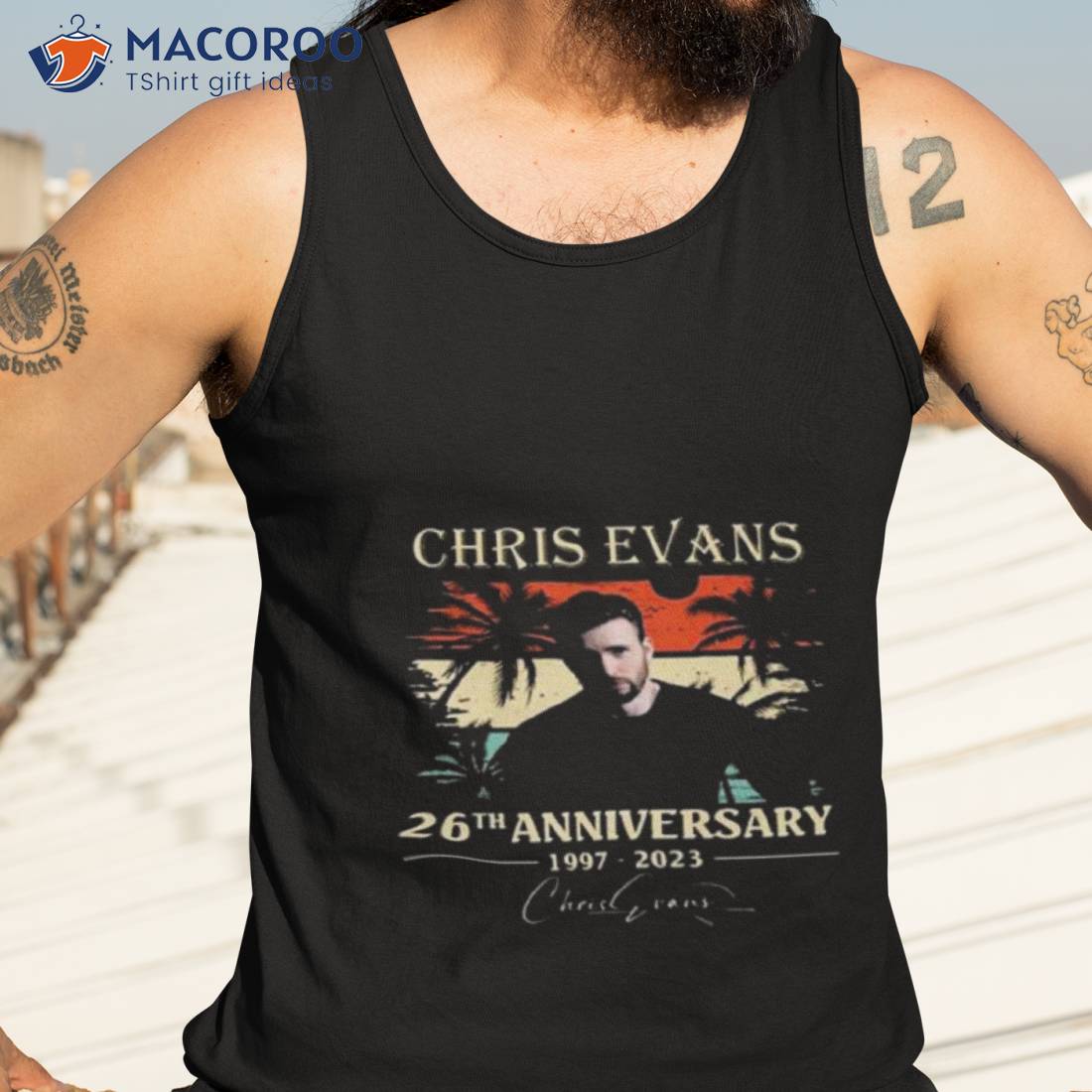 Chris Evans Winter Soldier Tank Top
