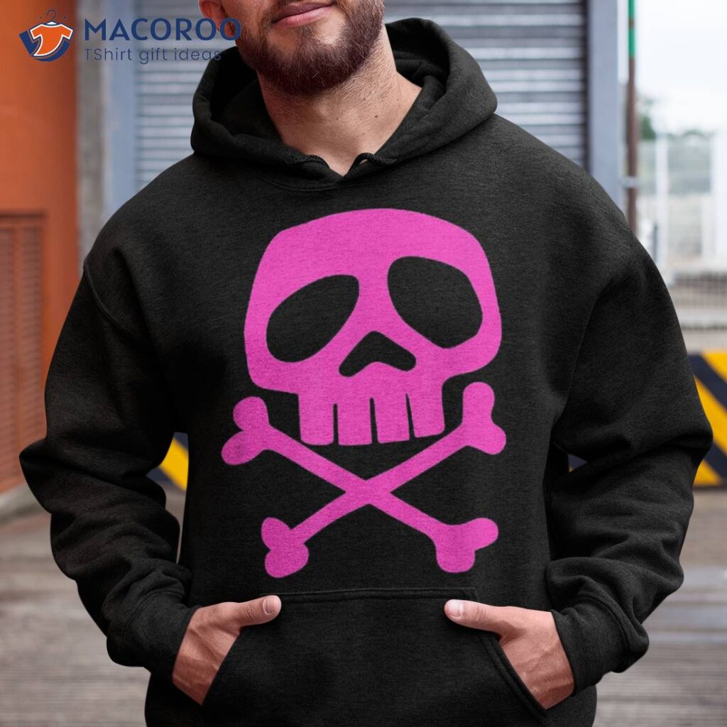 Pink Punk Rock Skull And Bones - 1980's Misfit