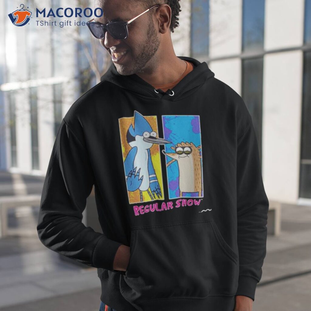 Regular Show Mordecai And Rigby Portraits Shirt