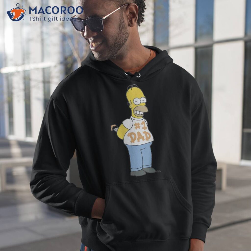 The Simpsons Homer Number 1 Dad Father's Day V2 Shirt