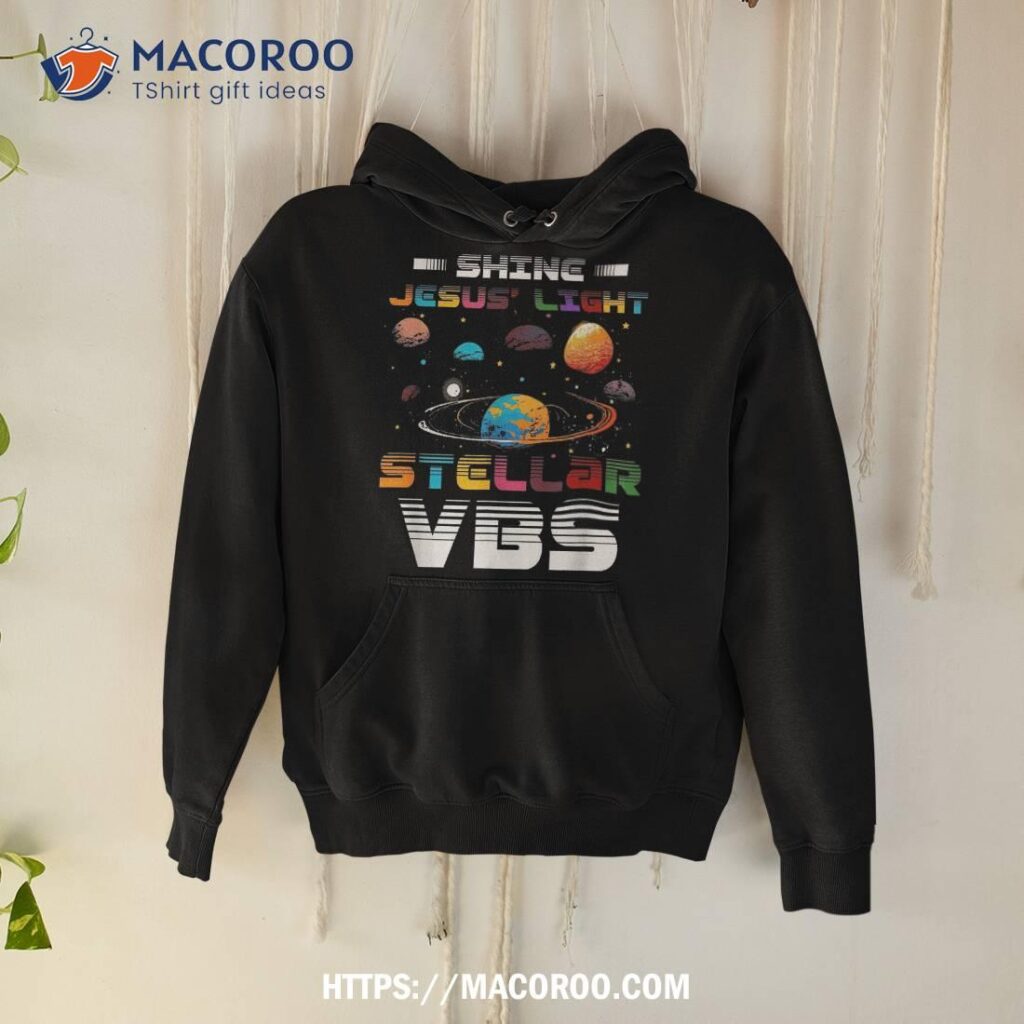 Stellar Bible School Vbs Shine Jesus Light Christian Shirt