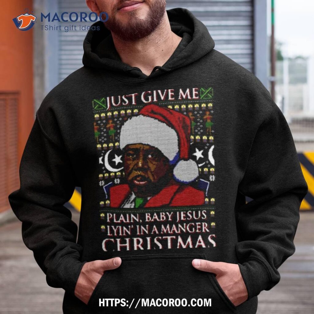Just Give Me Plan Baby Jesus Lyin In A Manger Christmas The Office ...