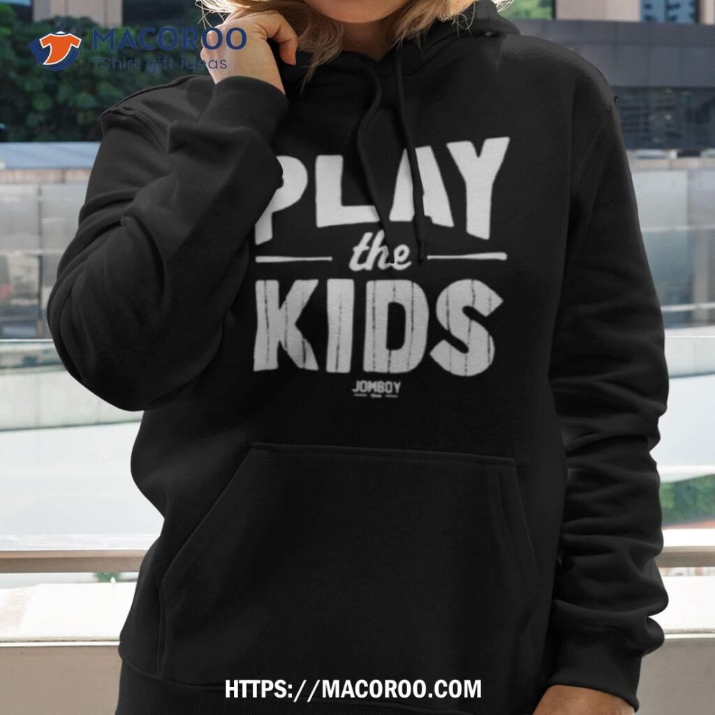 Play The Kids Jomboy Text Design Shirt