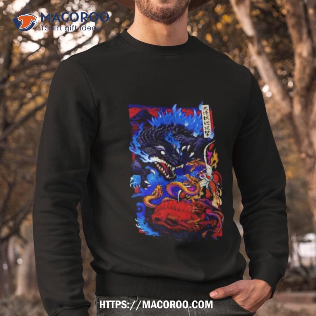 Godzilla Mothra And King Ghidorah Millennium Era Shirt
