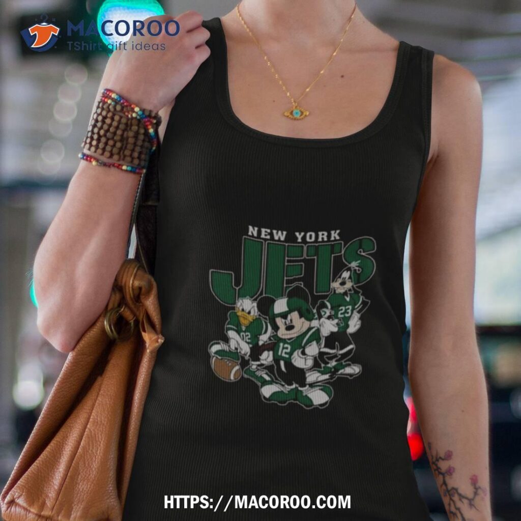 New York Jets Football Mickey Donald Duck And Goofy Football Team ...
