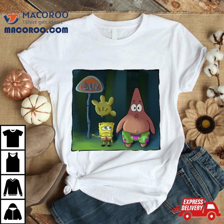 Spongebob My Neighbor Patrick Waiting For Bus Shirt