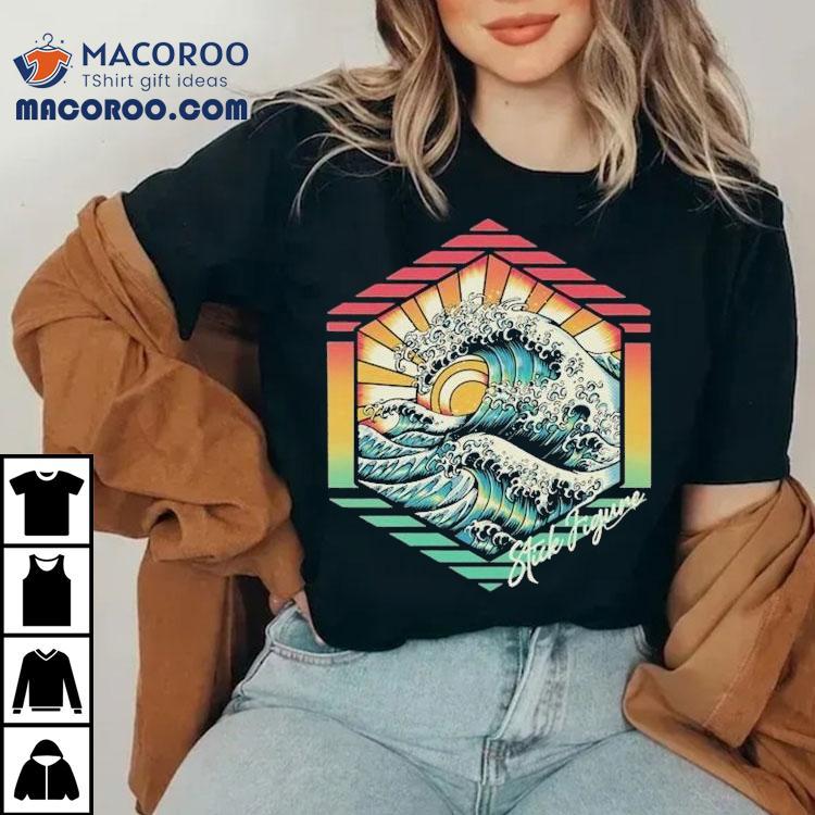 Stick Figure Riptide Waves Shirt