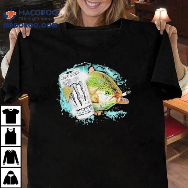 Dope Ass Fish Monster Energy Cigarettes Shirt