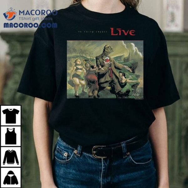 Live Throwing Copper Demo Tape Album Cover T-shirt