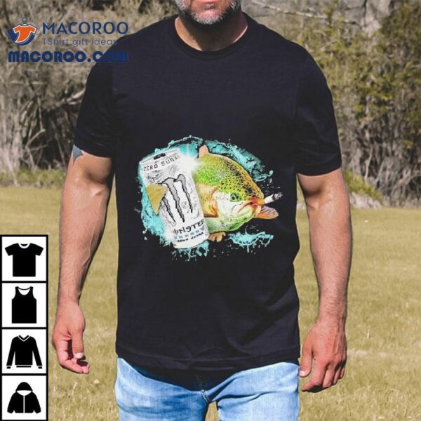 Dope Ass Fish Monster Energy Cigarettes Shirt