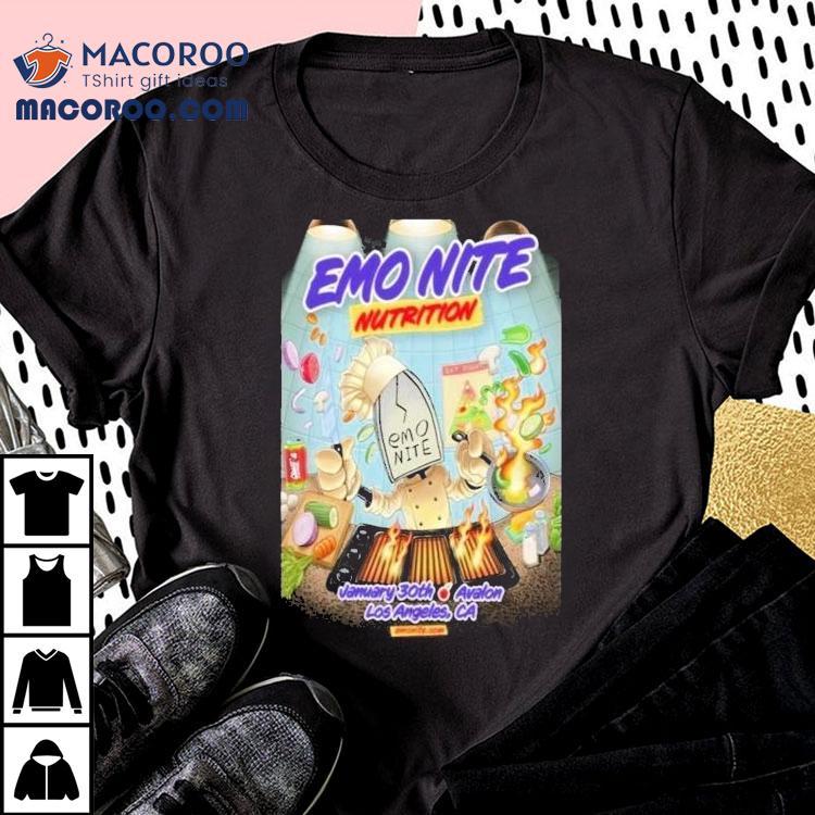 Emo Nite Nutrition Los Angeles Ca 2026 Shirt